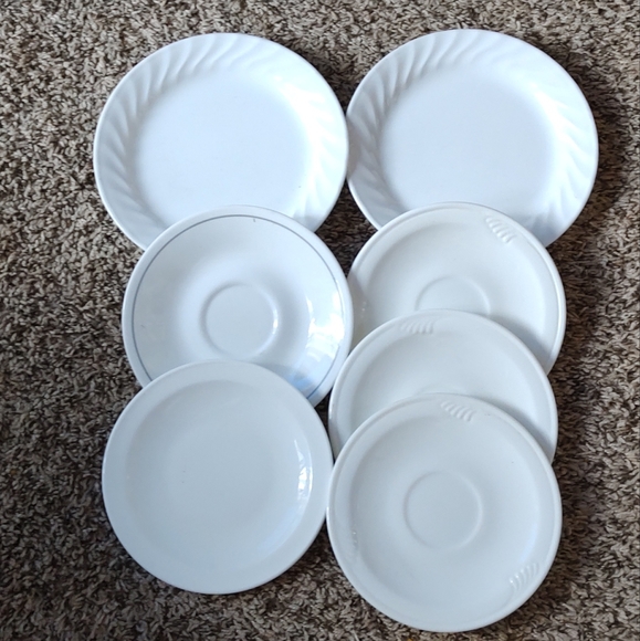 Corningware | Dining | Mixed Matched Small Corning Plates | Poshmark